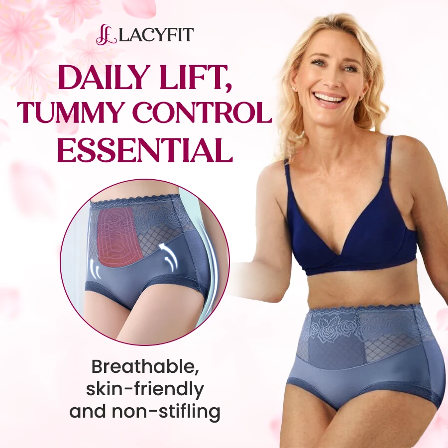 LacyFit – Silky Comfort High Waist Hiplift Panties – BraCharming