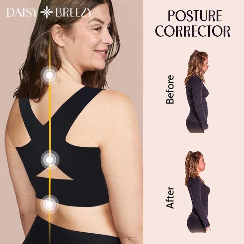 DaisyBreezy – Push up Back Support Seamless Bra – BraCharming